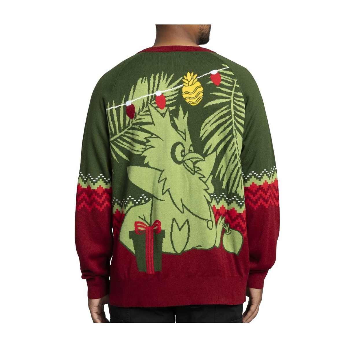 Delibird Pokémon Holiday Red & Green Sweater - Adult | Pokémon Center ...
