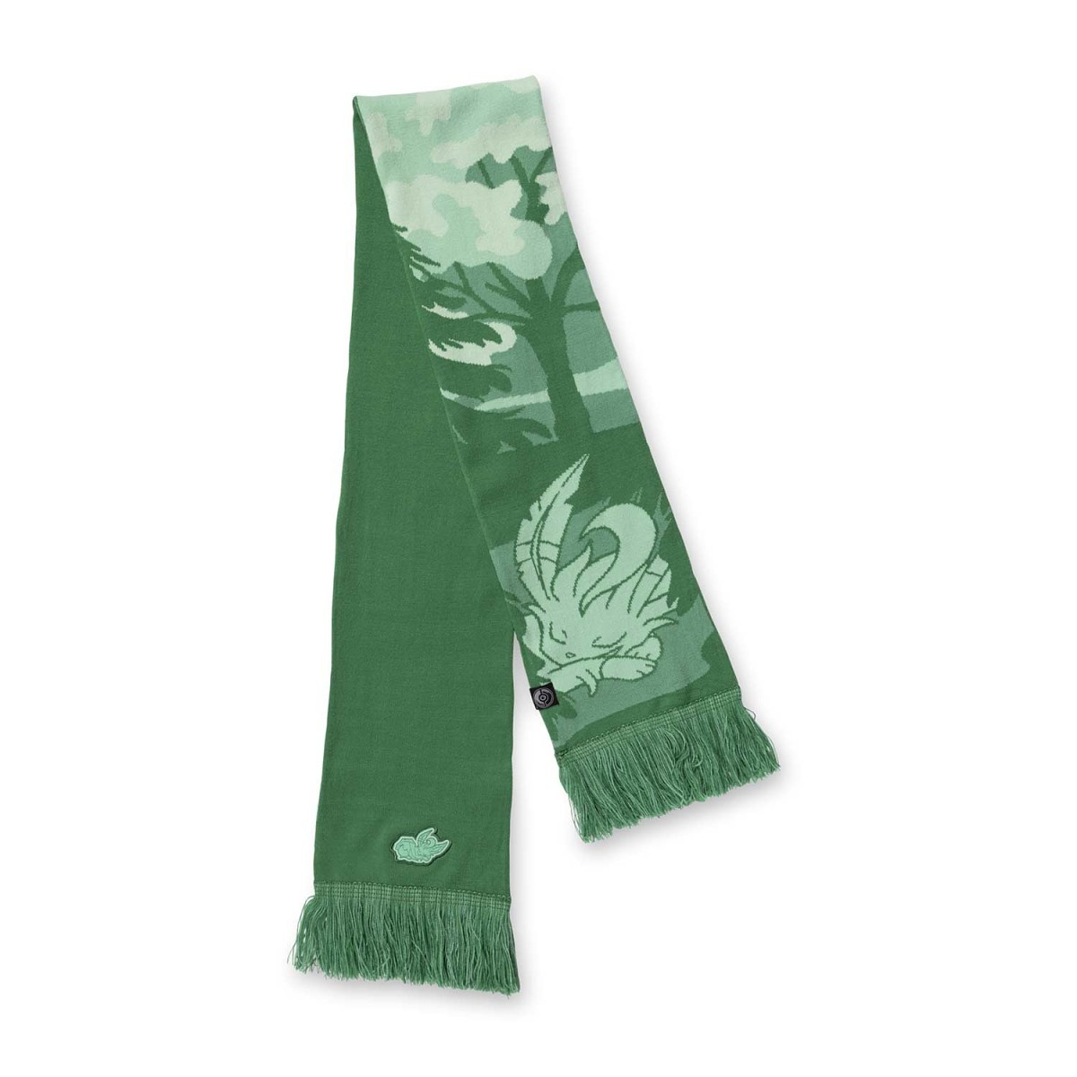 Leafeon Pokémon Holiday Green Knit Scarf (One Size-Adult) | Pokémon ...