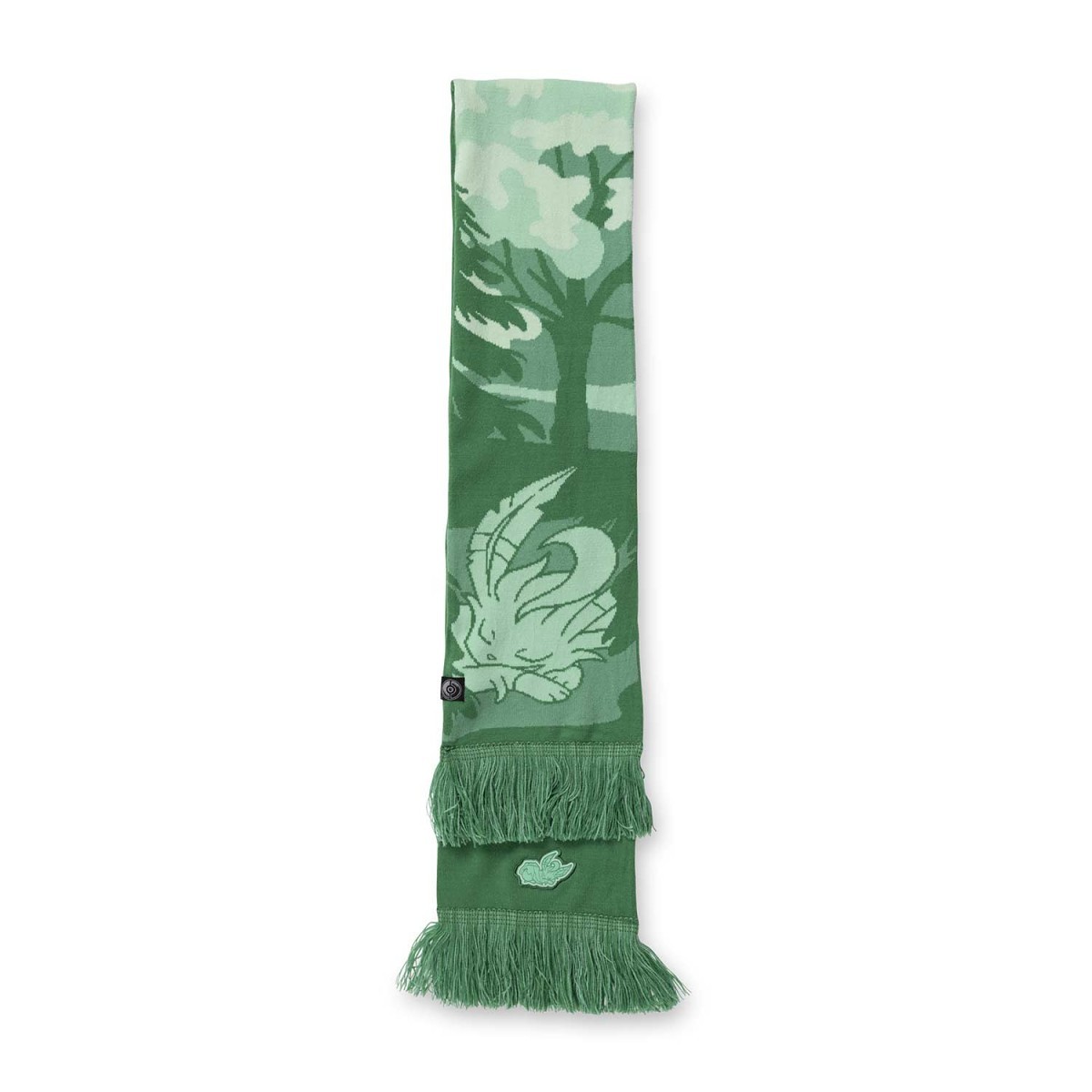 Leafeon Pokémon Holiday Green Knit Scarf (One Size-Adult) | Pokémon ...