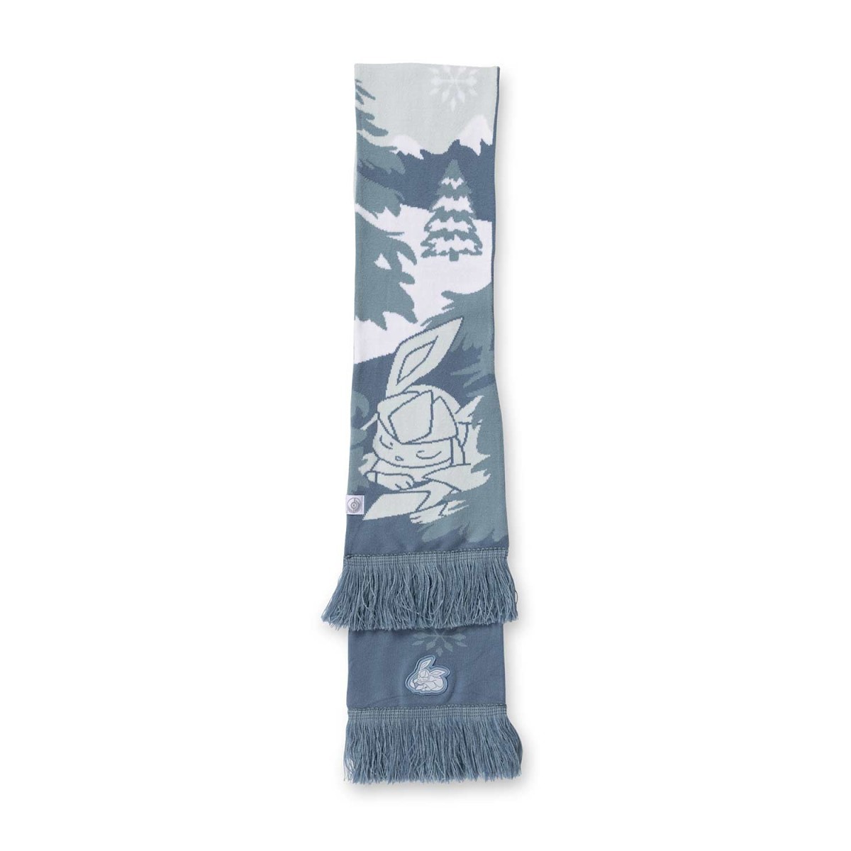 Glaceon Pokémon Holiday Blue Knit Scarf (One Size-Adult) | Pokémon ...