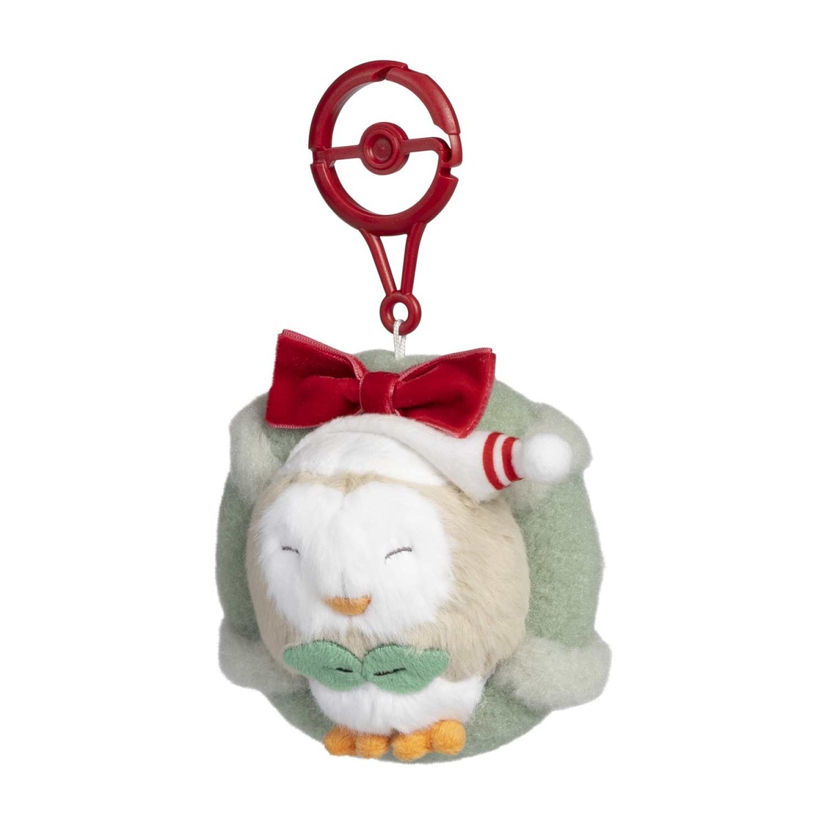 Rowlet Pokémon Holiday Wishes Plush Key Chain | Pokémon Center Official ...