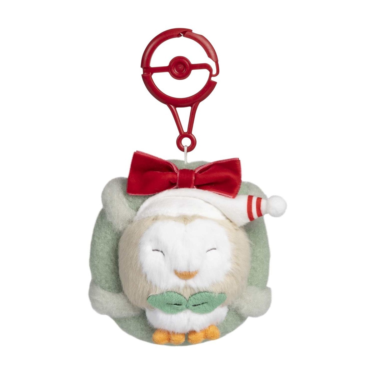 Rowlet Pokémon Holiday Wishes Plush Key Chain | Pokémon Center New ...