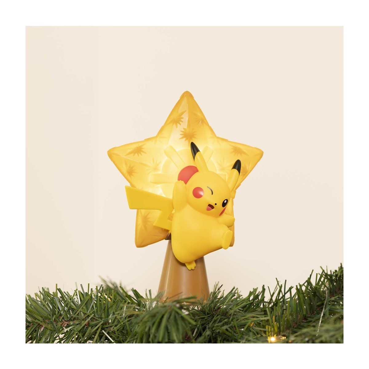 Pikachu & Staryu Pokémon Holiday Tree Topper | Pokémon Center Canada ...