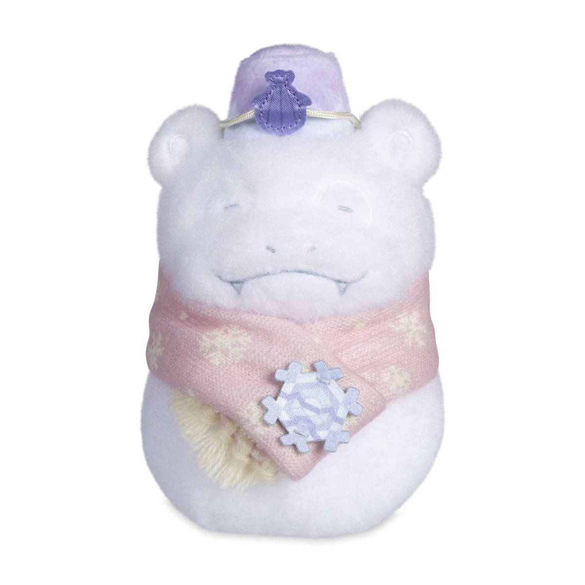 Slowpoke Snowman Snowy Softies Plush - 5 ¾ In. | Pokémon Center ...