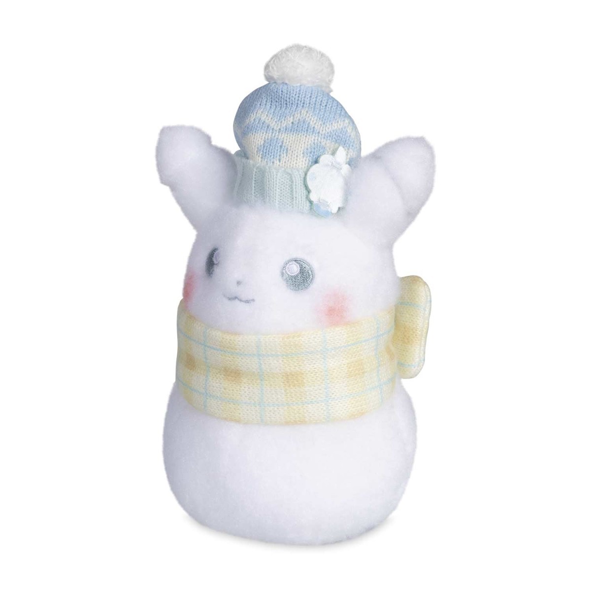 Pikachu Snowman Snowy Softies Plush - 6 ¾ In. | Pokémon Center Official ...