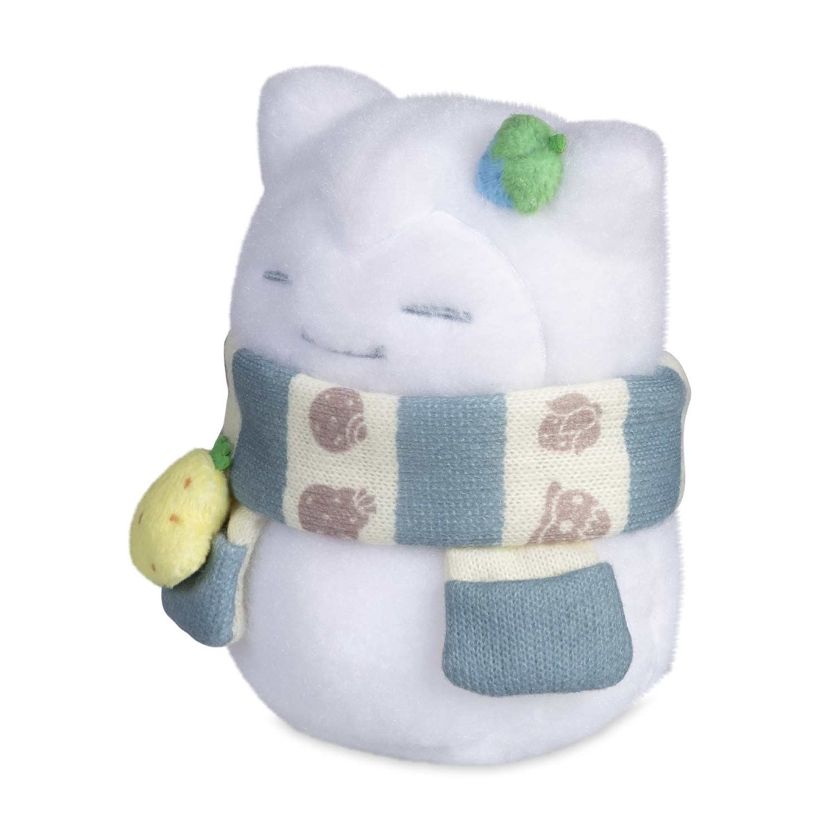 Snorlax Snowman Snowy Softies Plush - 5 In. | Pokémon Center Australia ...