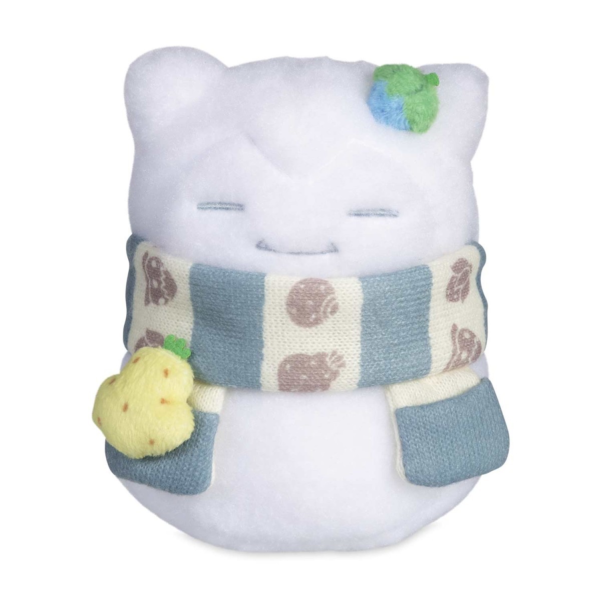 Snorlax Snowman Snowy Softies Plush - 5 In. | Pokémon Center Australia ...