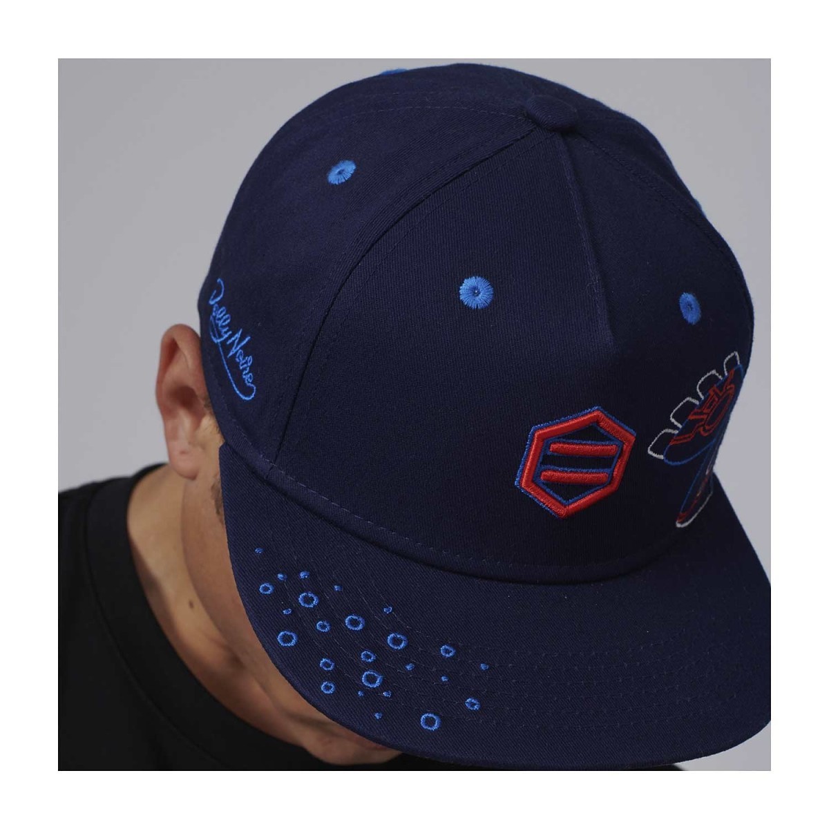 Pokémon × Dolly Noire: Kyogre Black Snapback Hat (One Size-Adult ...