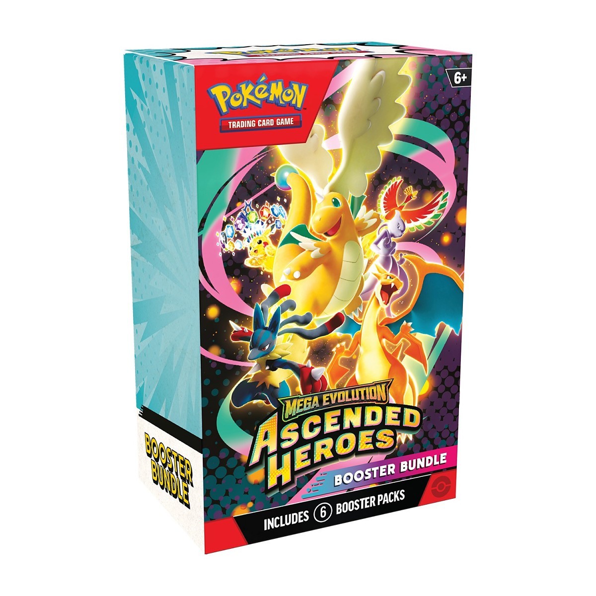 Pokémon TCG: Mega Evolution-Ascended Heroes Booster Bundle (6 Packs ...