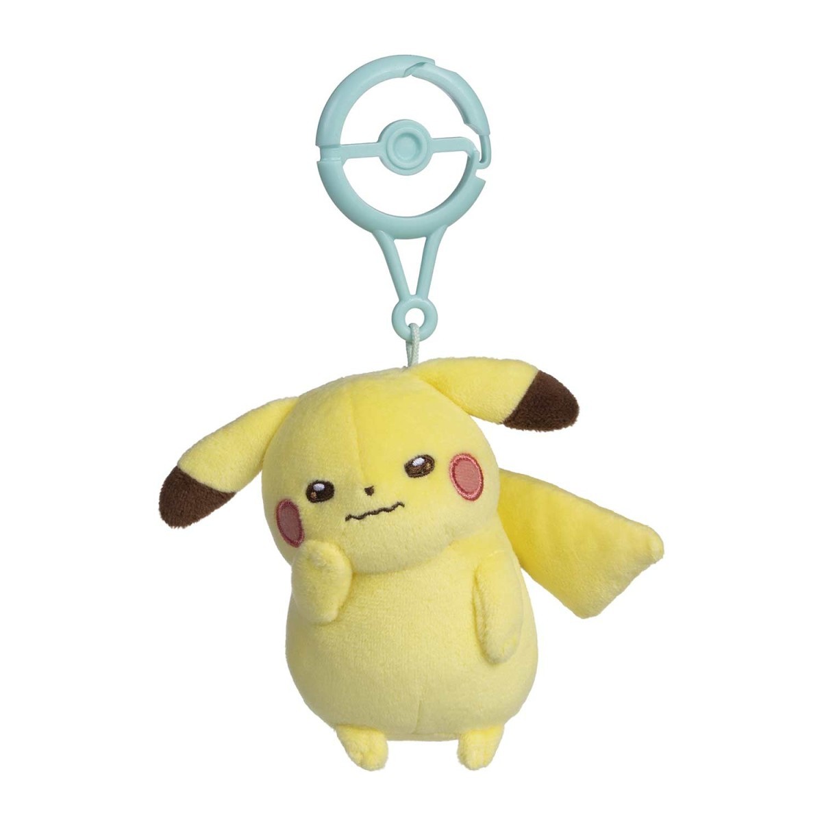 Pikachu (Timid) Pokémon Natures Plush Key Chain | Pokémon Center Canada ...