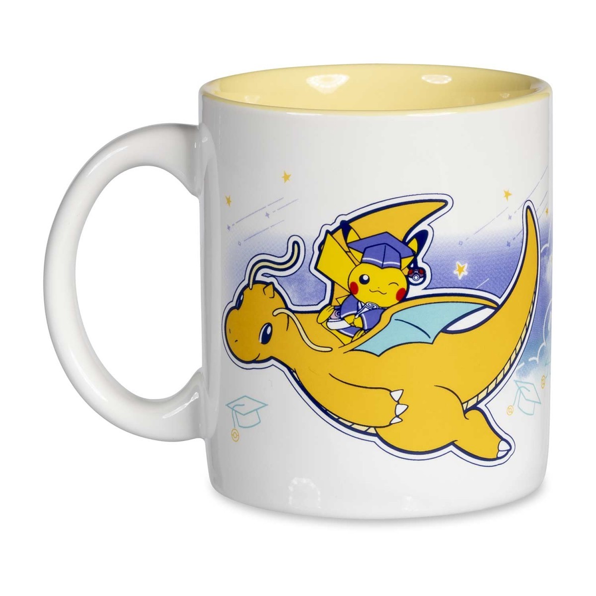 Pokémon Graduation: Pikachu & Dragonite Mug (11 oz.) | Pokémon Center ...