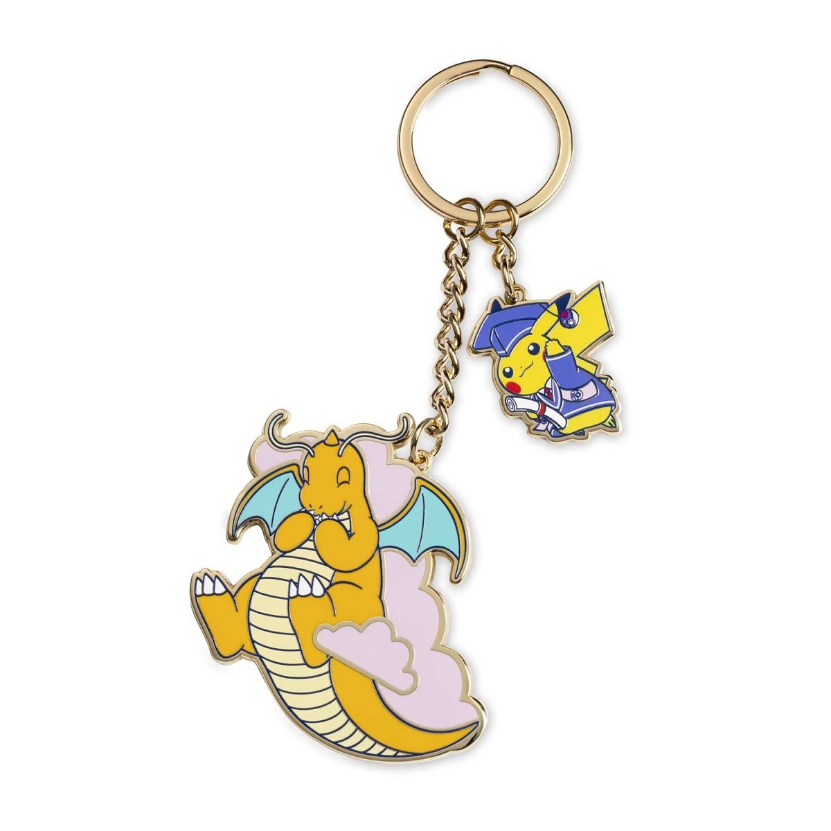 Pokémon Graduation: Pikachu & Dragonite Key Chain | Pokémon Center ...