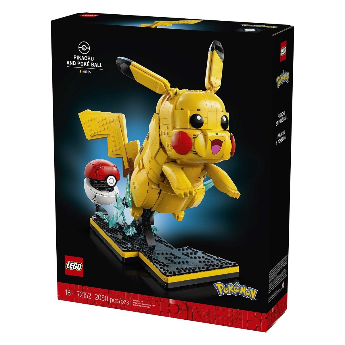 LEGO® Pokémon™ Pikachu & Poké Ball | Pokémon Center UK Official Site