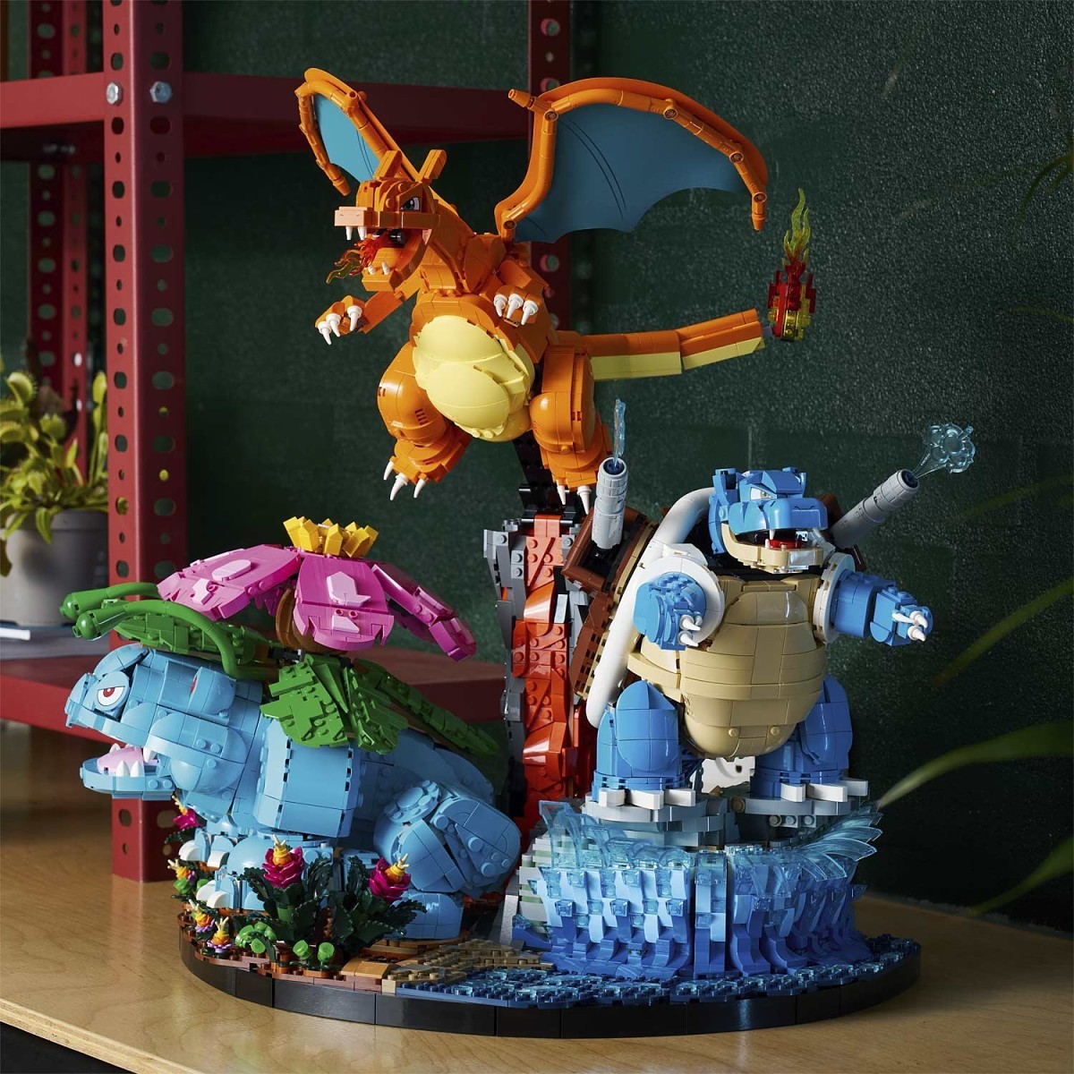 LEGO® Pokémon™ Venusaur, Charizard & Blastoise | Pokémon Center UK ...