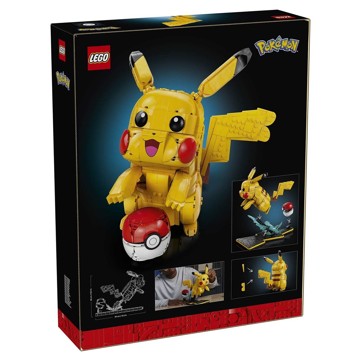 LEGO® Pokémon™ Pikachu & Poké Ball | Pokémon Center Official Site