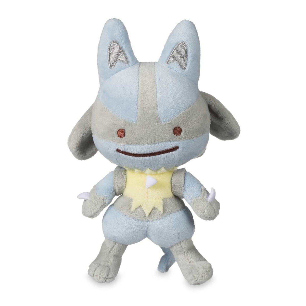 Ditto As Lucario Plush - 8 ¼ In. | Pokémon Center Official Site