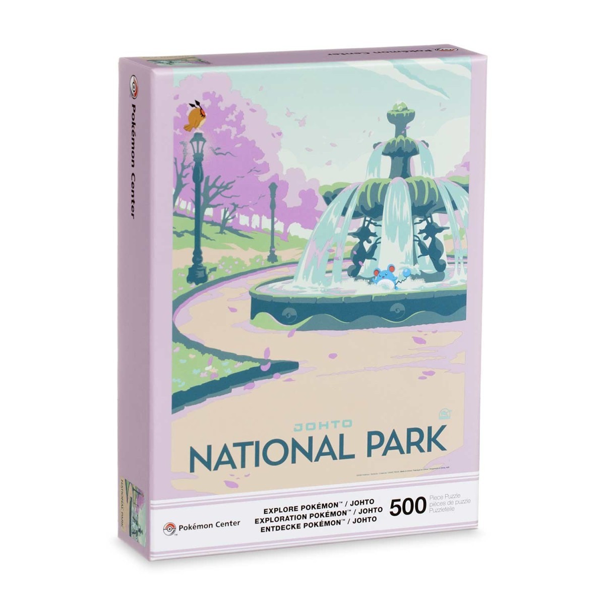 Johto Explore Pokémon Puzzle (500 Pieces) | Pokémon Center Official Site