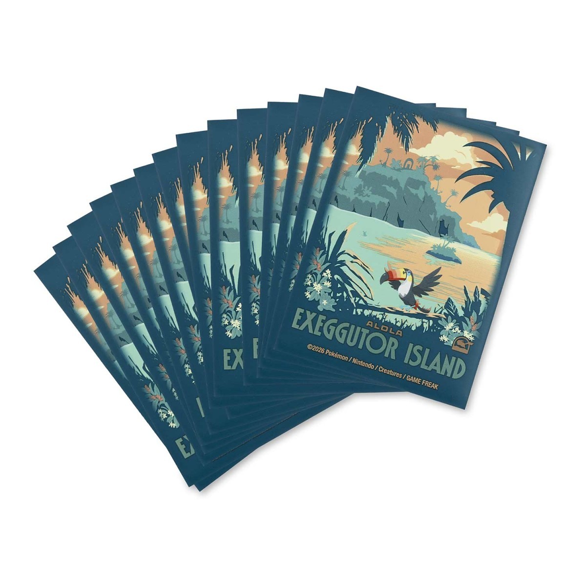 Pokémon TCG: Alola Explore Pokémon Premium Card Sleeves (65 Sleeves ...
