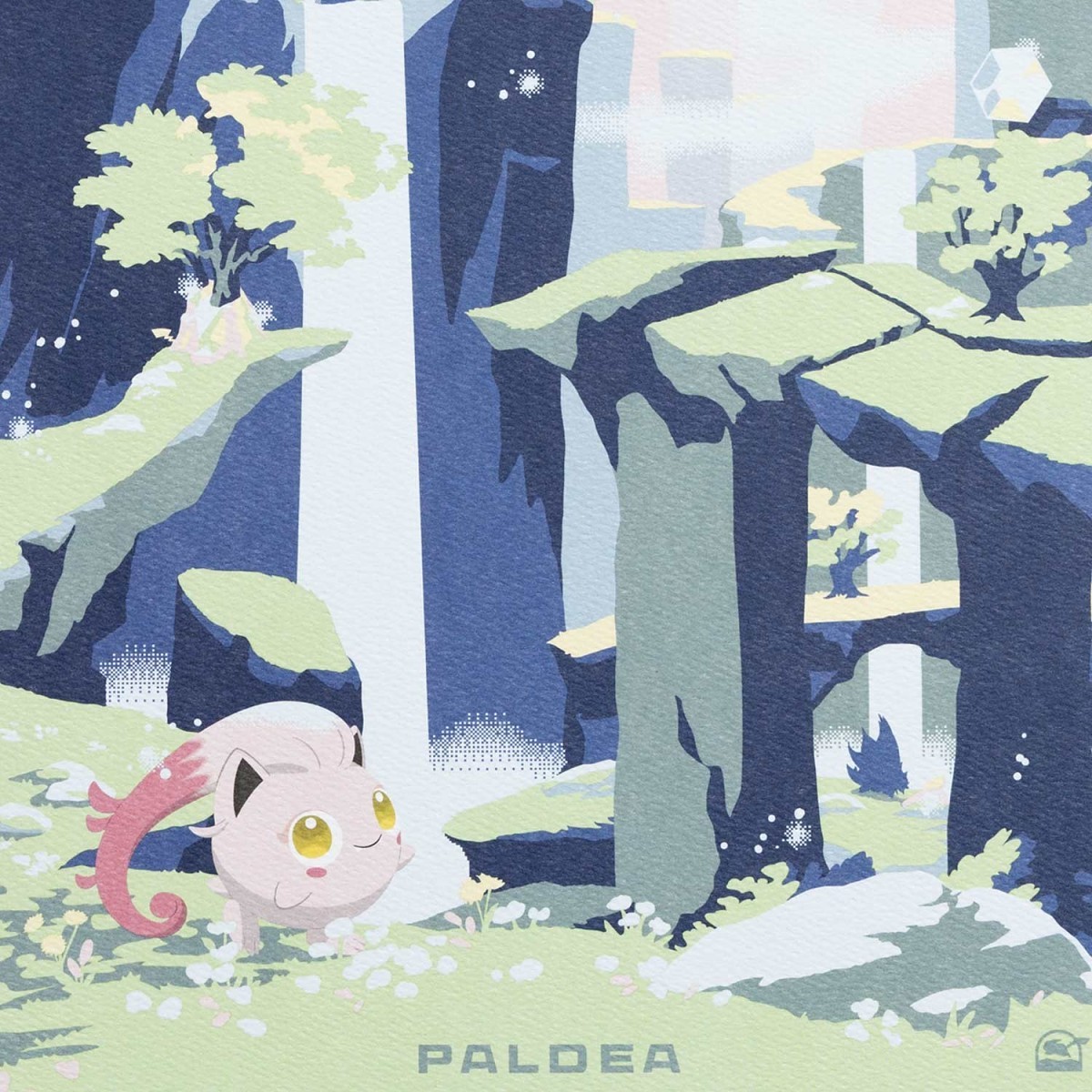 Paldea Explore Pokémon Poster | Pokémon Center Official Site