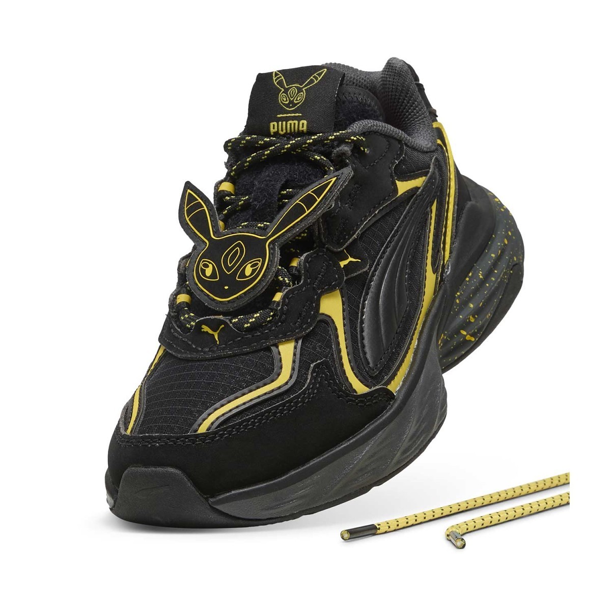 PUMA × Pokémon: Umbreon Fade Nitro Sneakers - Little Kids | Pokémon ...