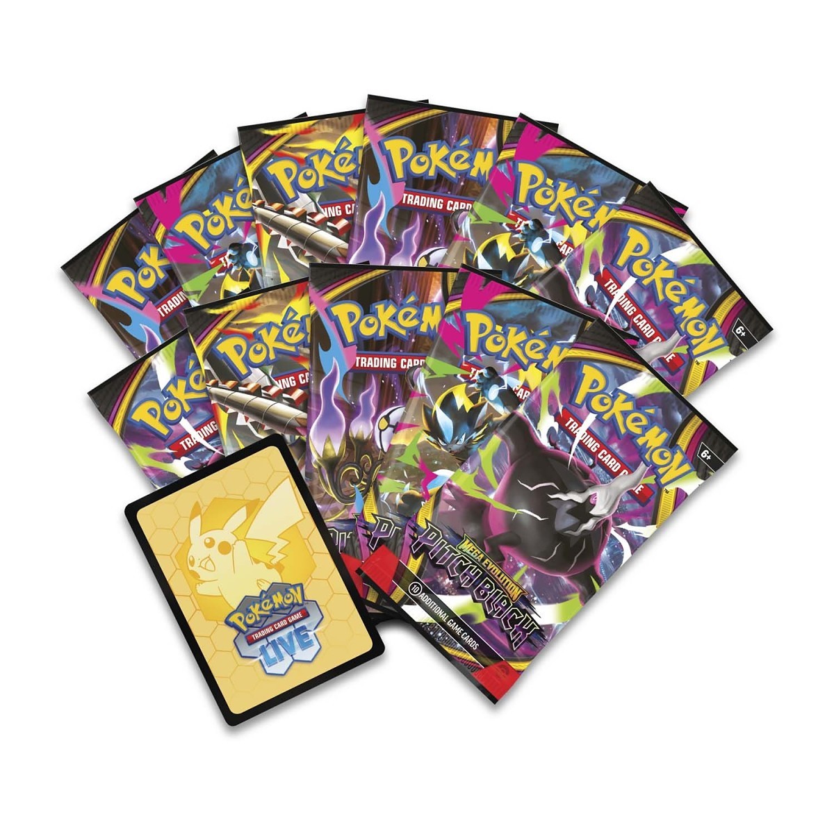 Pokémon TCG: Mega Evolution-Pitch Black Pokémon Center Elite Trainer ...
