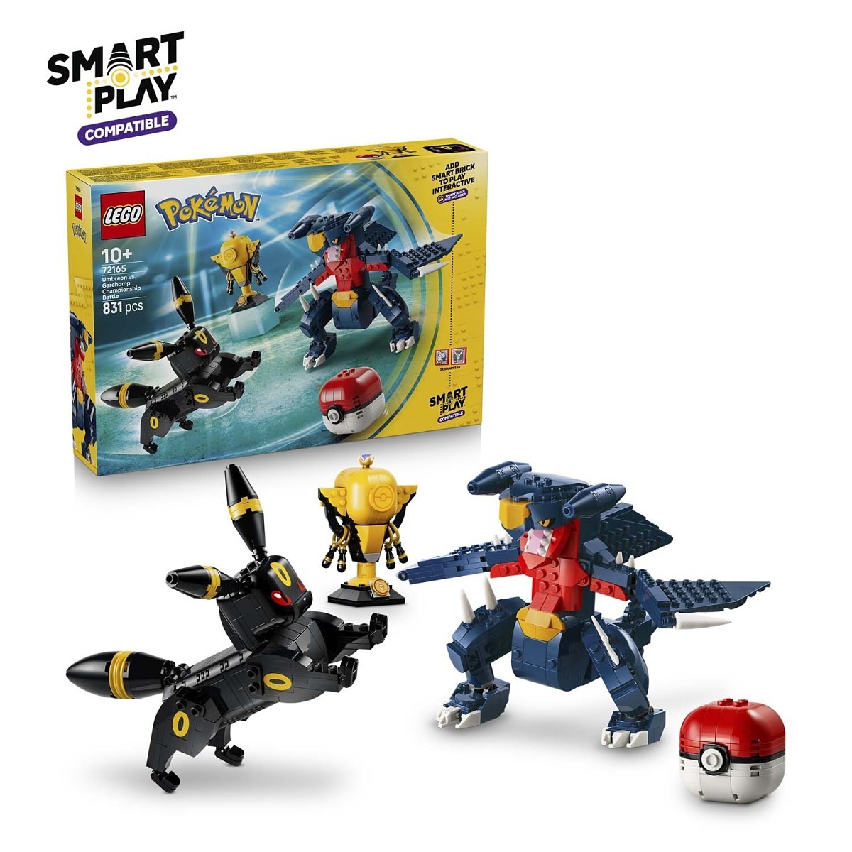 LEGO® Pokémon™ SMART Play™: Umbreon vs. Garchomp Championship Battle ...