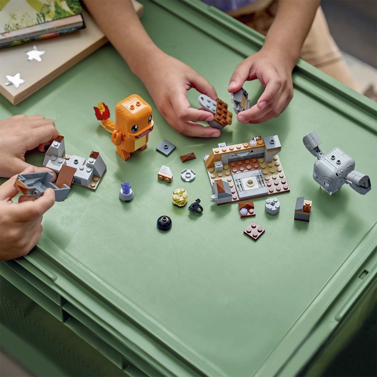 LEGO® Pokémon™ SMART Play™: Charmander and Geodude’s Cavern Clash ...