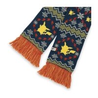 Riolu And Lucario Geometric Knit Scarf