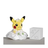 Pikachu Wedding: Wedding Dress Pikachu (Female) Plush - 8 In. | Pokémon ...