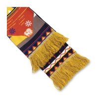 Riolu And Lucario Geometric Knit Scarf