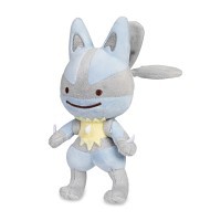 Riolu And Lucario Geometric Knit Scarf