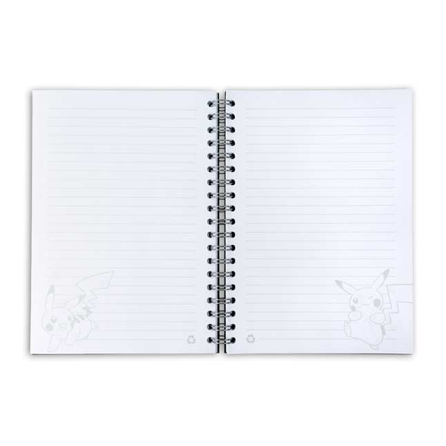 Pikachu Spiral Notebook (200 Pages) | Pokémon Center Official Site Pikachu Spiral Notebook (200 Pages) | Pokémon Center Official Site