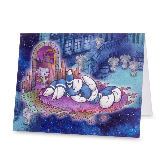Espurr & Meowstic Wanted Notecard Set (12 cards, envelopes, and seals ...