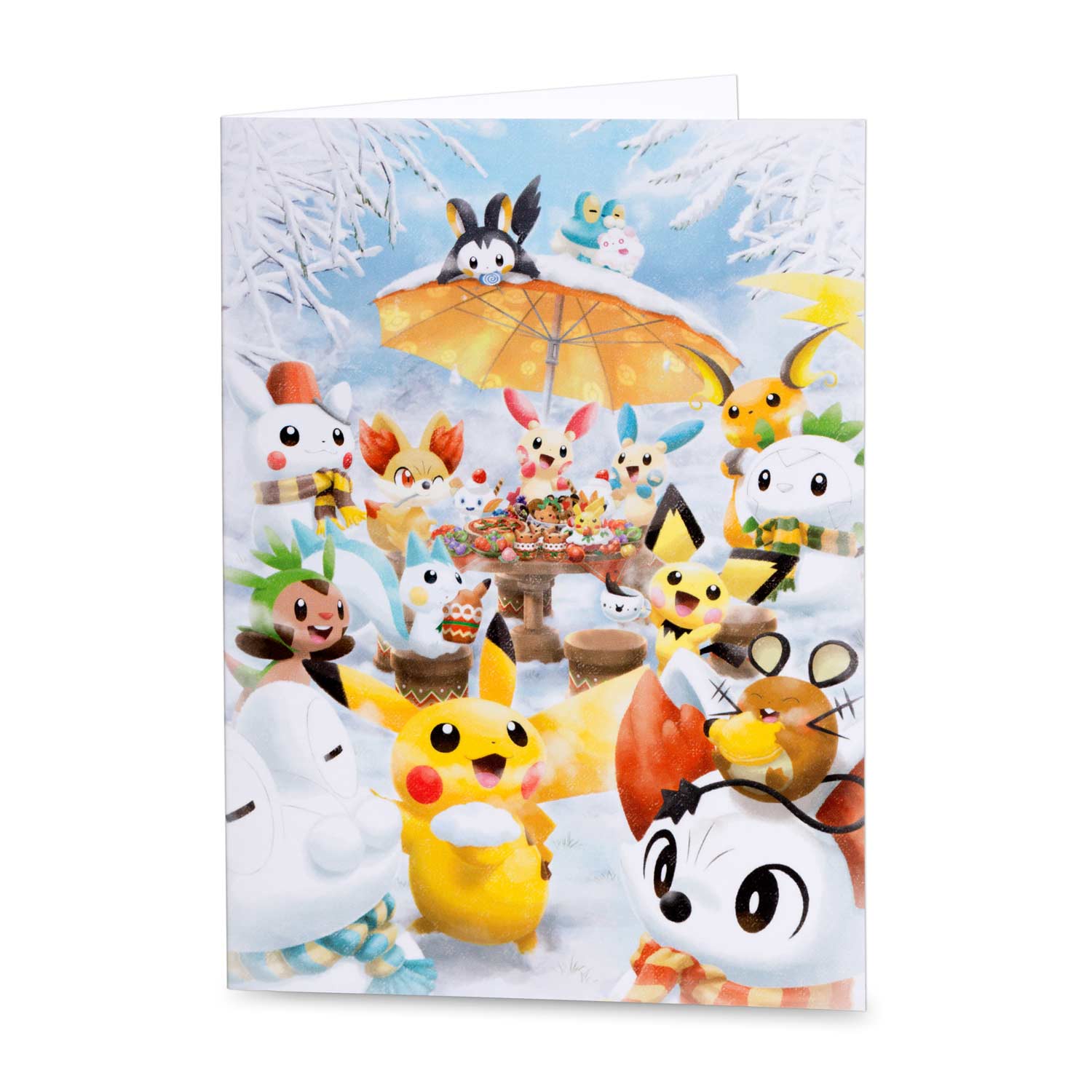 Snow Scene Holiday Greeting Cards (12 cards, envelopes, and seals ...