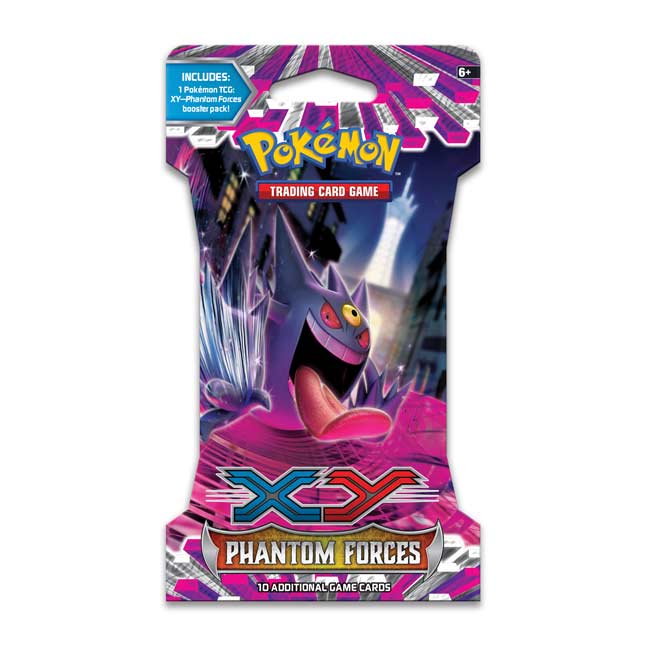 Pokémon TCG: XY-Phantom Forces Sleeved Booster Pack (10 Cards ...