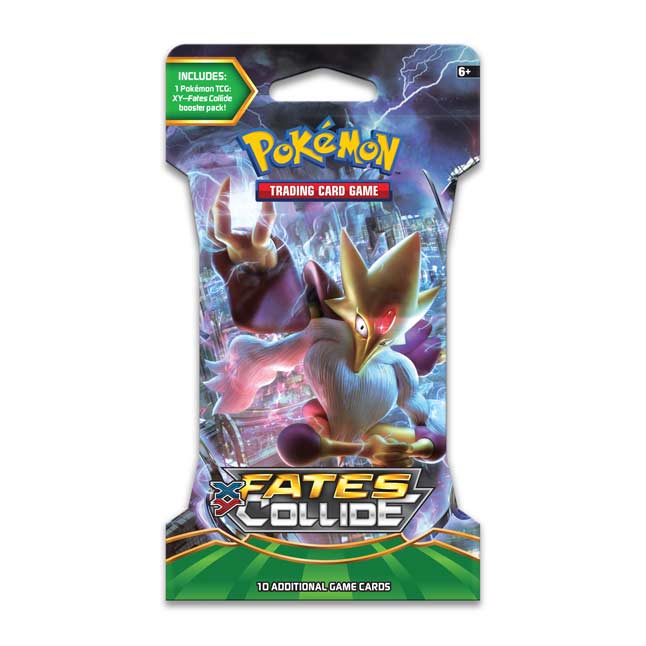 Pokémon Tcg Xy Fates Collide Sleeved Booster Pack 10 Cards Pokémon Center Canada Official Site