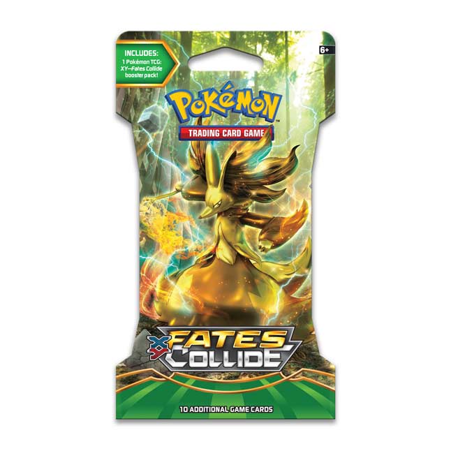 Pokémon TCG: XY-Fates Collide Sleeved Booster Pack (10 Cards) | Pokémon ...