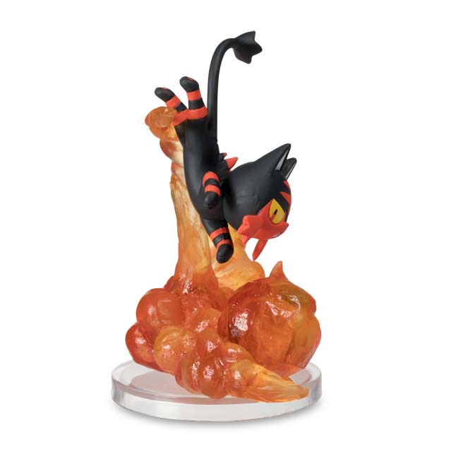 Pokémon Gallery Figure: Litten (Ember) | Pokémon Center Canada Official ...