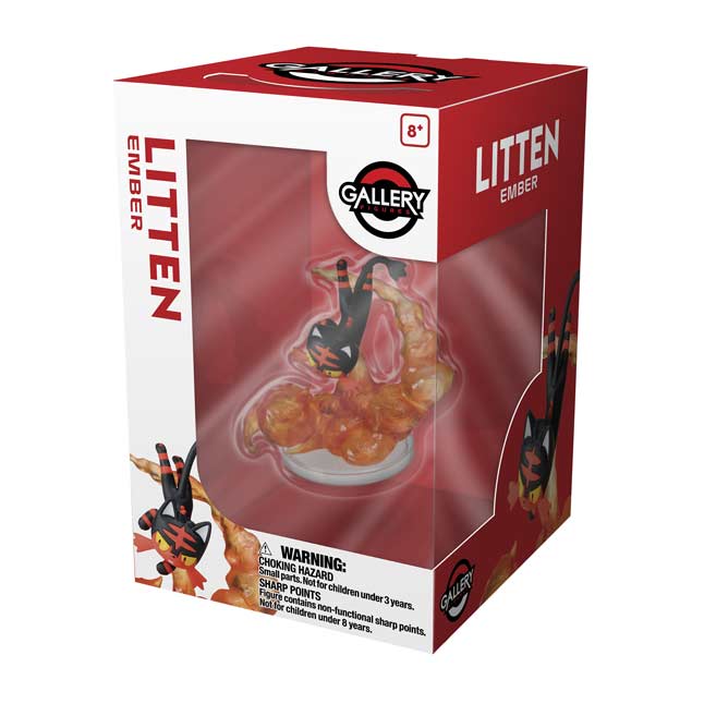 Pokémon Gallery Figure: Litten (Ember) | Pokémon Center Canada Official ...