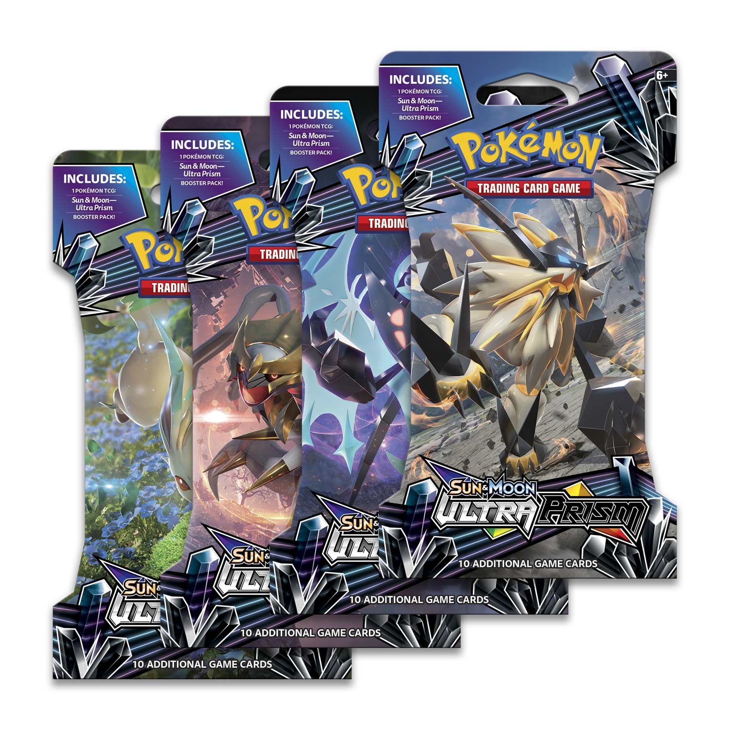 Pok mon TCG Sun Moon Ultra Prism Sleeved Booster Pack 10 Cards Pok mon TCG Sun Moon Ultra Prism Sleeved Booster Pack 10 Cards