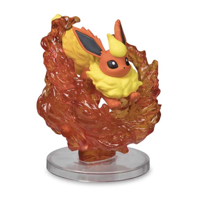 Pokémon Gallery Figure: Flareon (Flare Blitz) | Pokémon Center Official ...