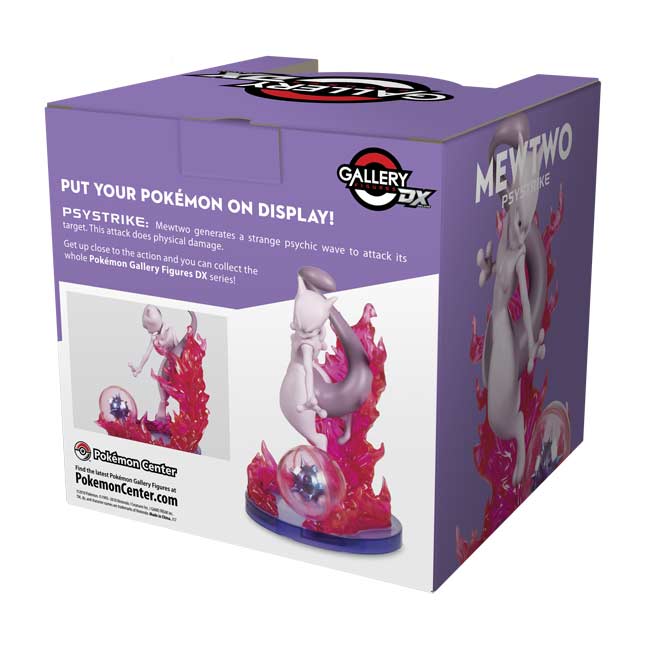 Pokémon Gallery Figure DX: Mewtwo (Psystrike) | Pokémon Center Official ...