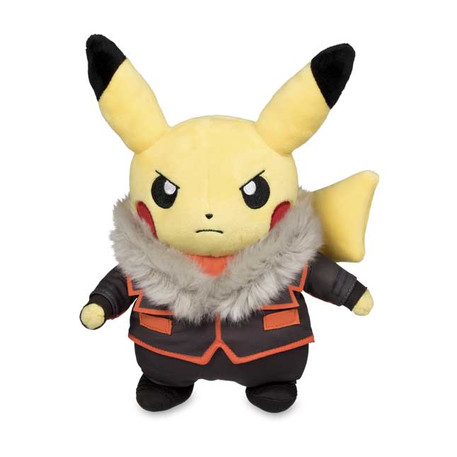 Boss Costume Collection: Team Flare Lysandre Costume Pikachu Poké Plush ...