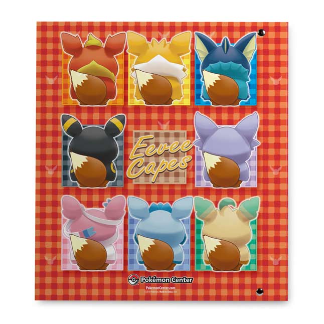 Eevee Capes D-Ring Binder - 1 In. | Pokémon Center Official Site