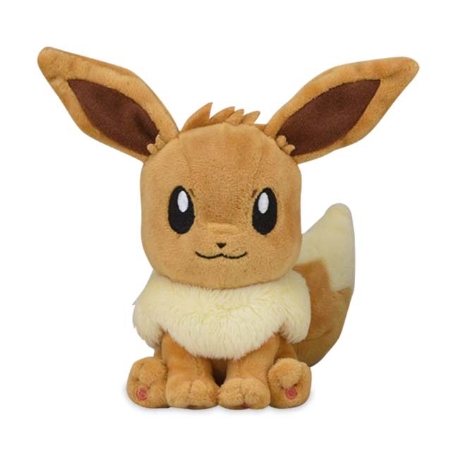 Eevee Sitting Cuties Plush - 6 ½ In. | Pokémon Center UK Official Site
