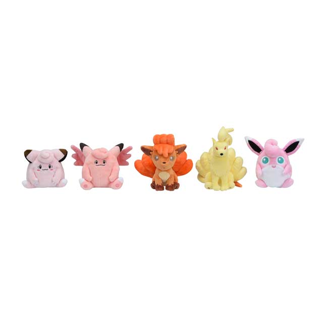 Clefairy Sitting Cuties Plush - 5 In. | Pokémon Center UK Official Site