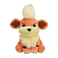 Growlithe Plush | Pokémon Center Official Site