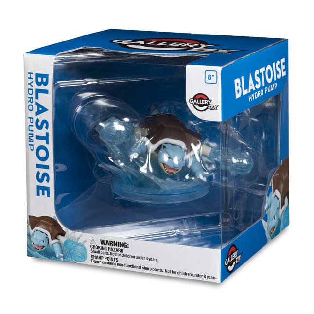 Pokémon Gallery Figure DX: Blastoise (Hydro Pump) | Pokémon Center ...