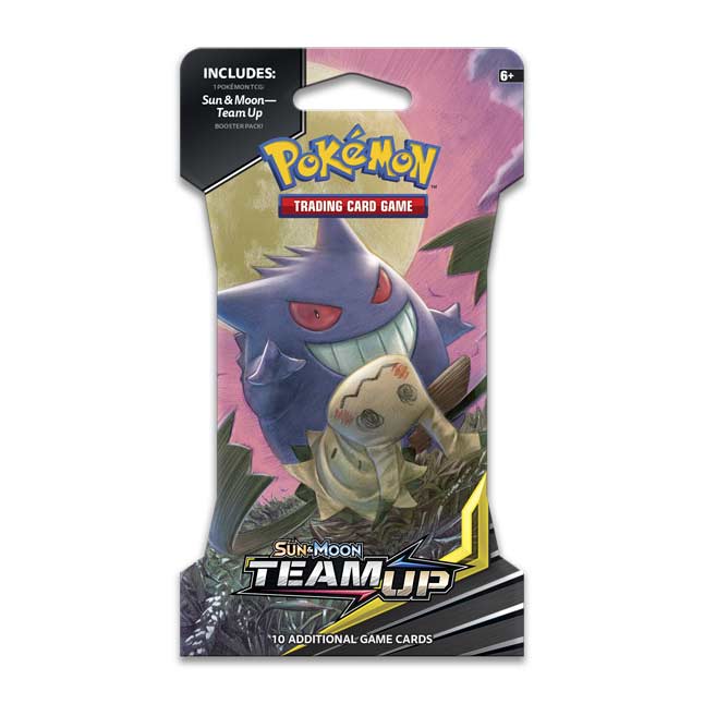 Pokémon TCG: Sun & Moon-Team Up Sleeved Booster Pack (10 Cards ...
