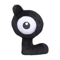 Unown L Sitting Cuties Plush - 5 ½ In. | Pokémon Center UK Official Site